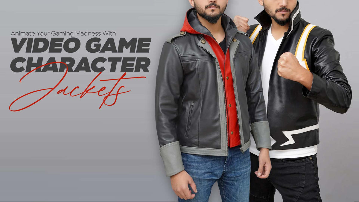 Your gaming looks can be styled with Video Game Character Jackets ...