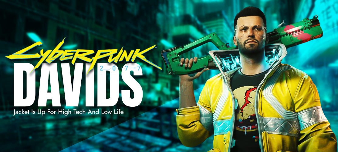 Cyberpunk 2077 Davids Jacket for high tech life. – Fanzilla Jackets