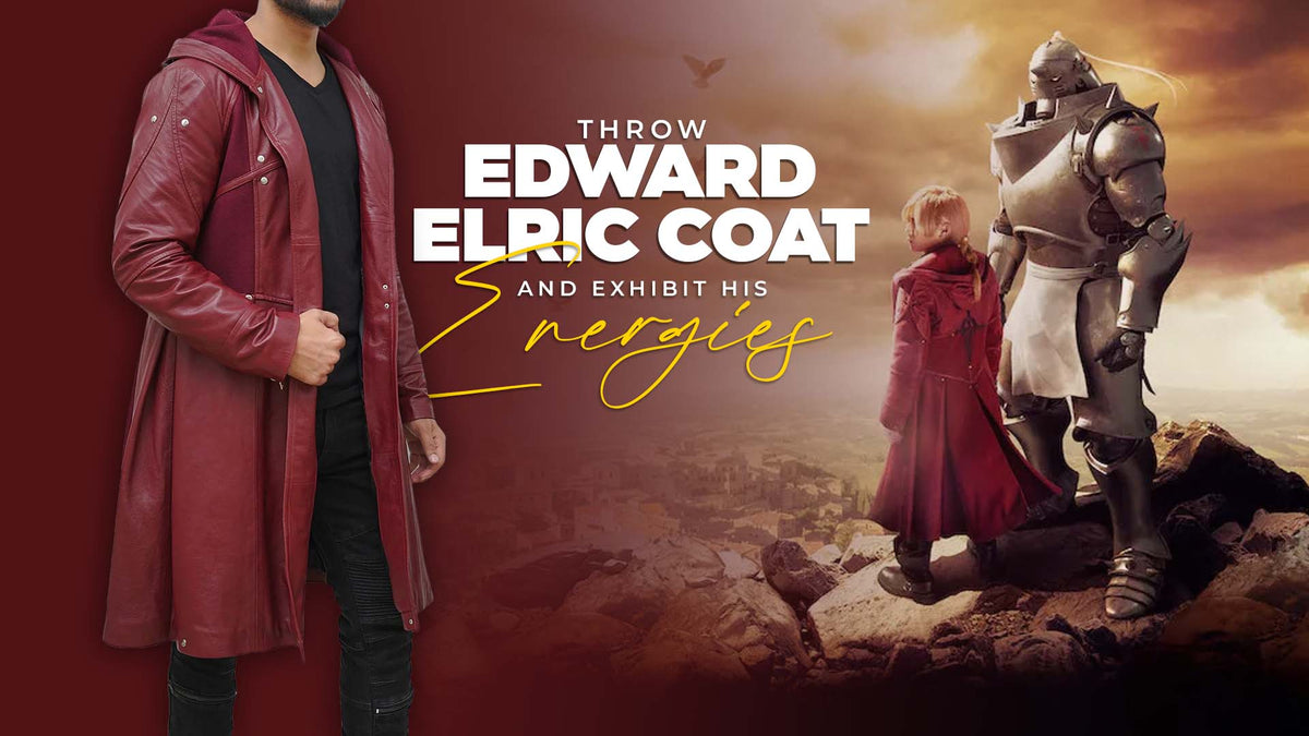 Curate The Best Protagonist Looks With Edward Elric Coat – Fanzilla Jackets