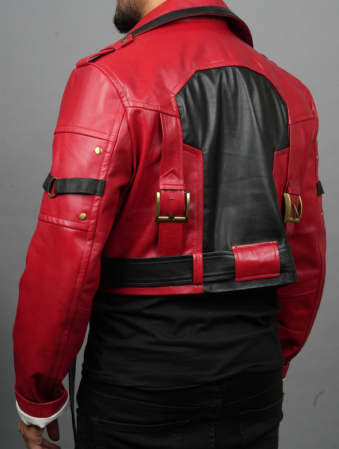 Guilty Gear Strive Sol Badguy Cosplay Leather Jacket – Fanzilla Jackets