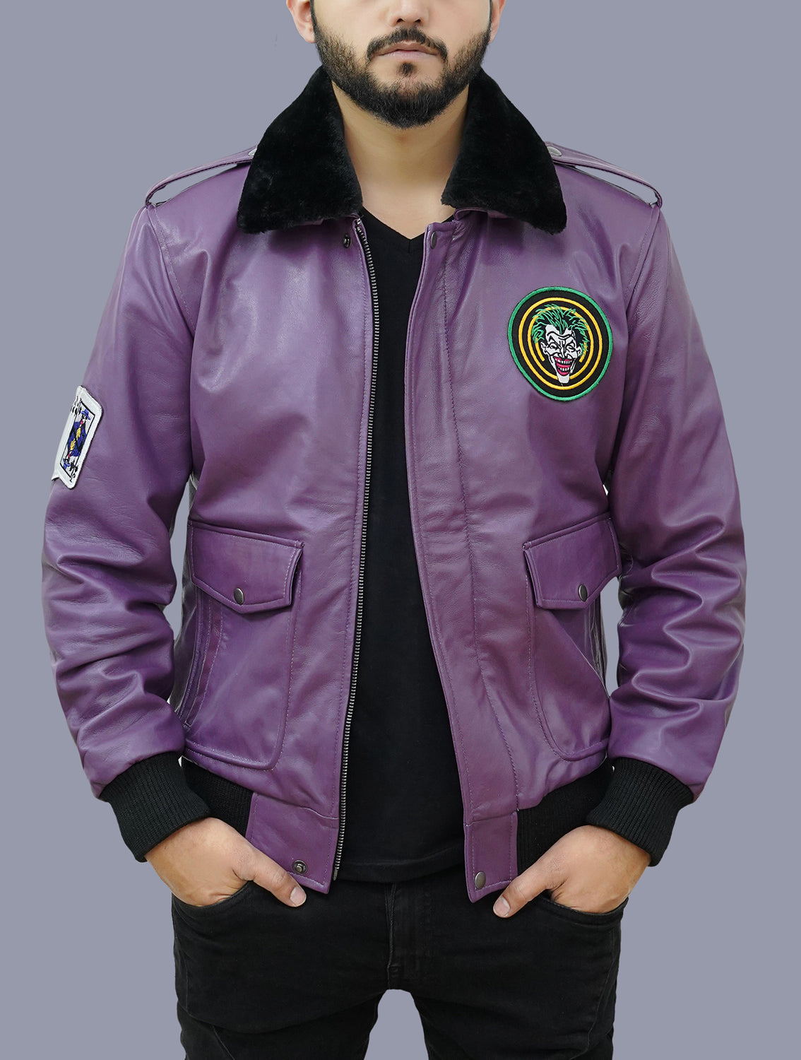 Joker Goon Clown Prince of Crime Bomber Jacket – Fanzilla Jackets