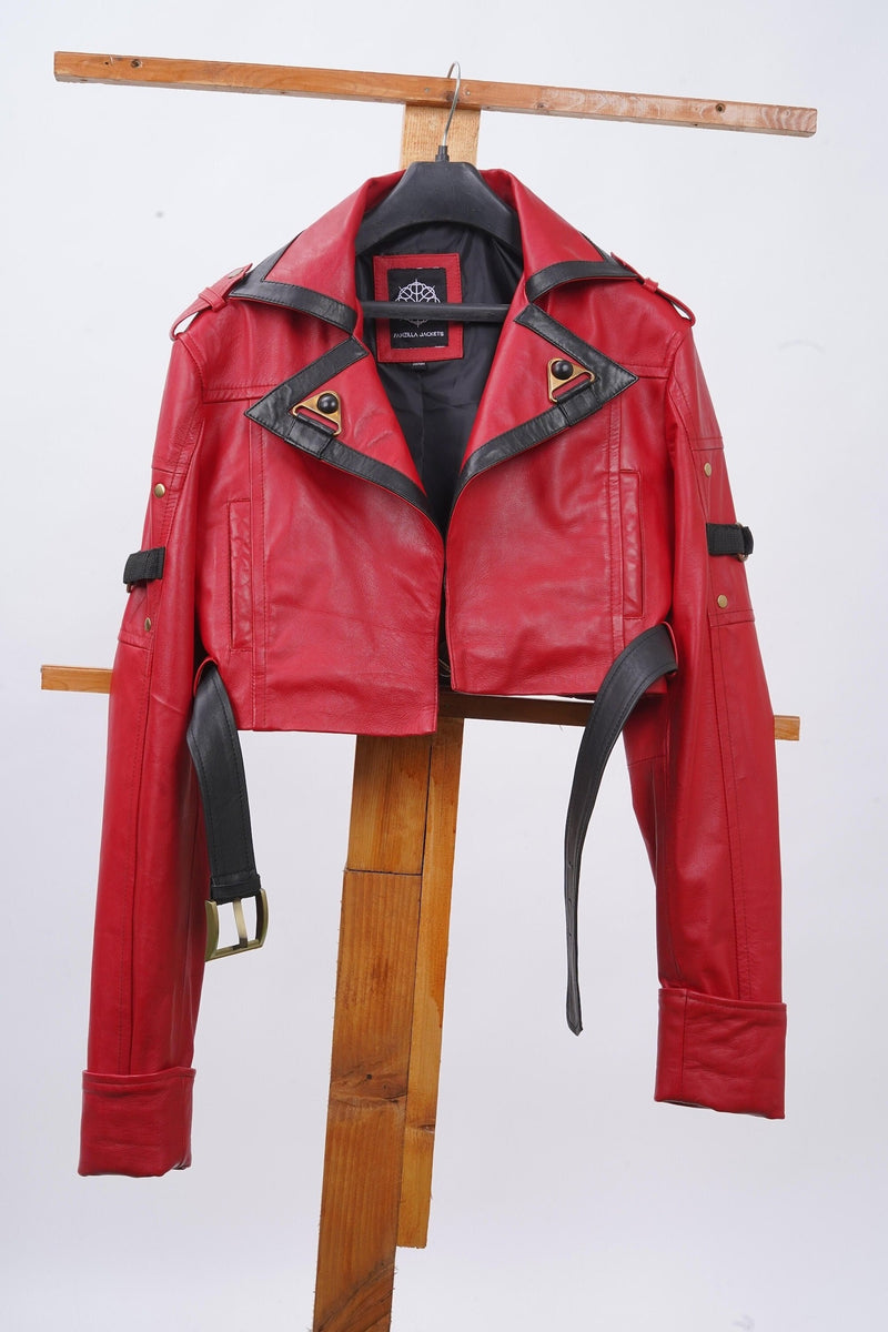 Handmade Guilty Gear Strive Inspired Cosplay Leather Jacket | Sol Badg ...