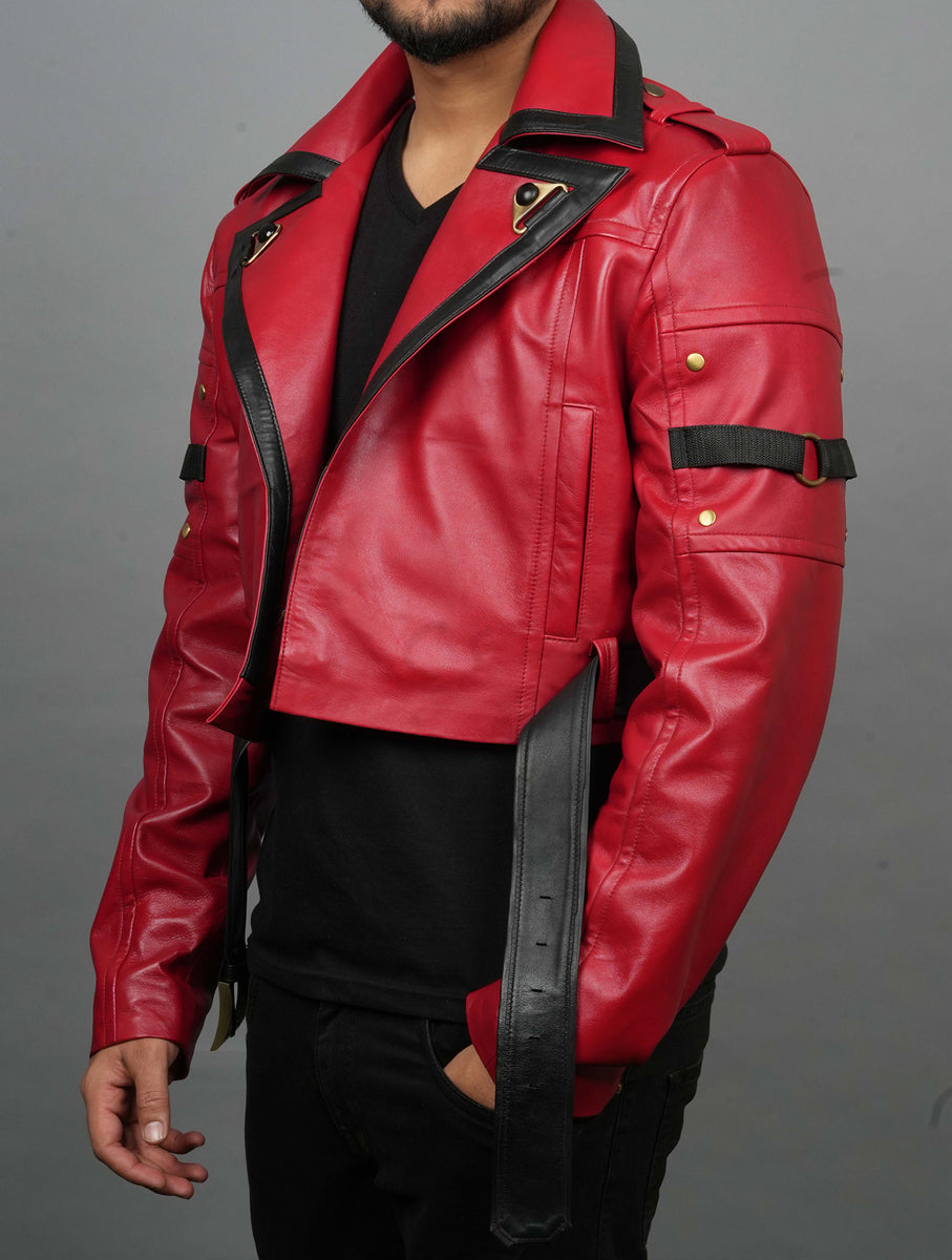 Guilty Gear Strive Sol Badguy Cosplay Leather Jacket – Fanzilla Jackets