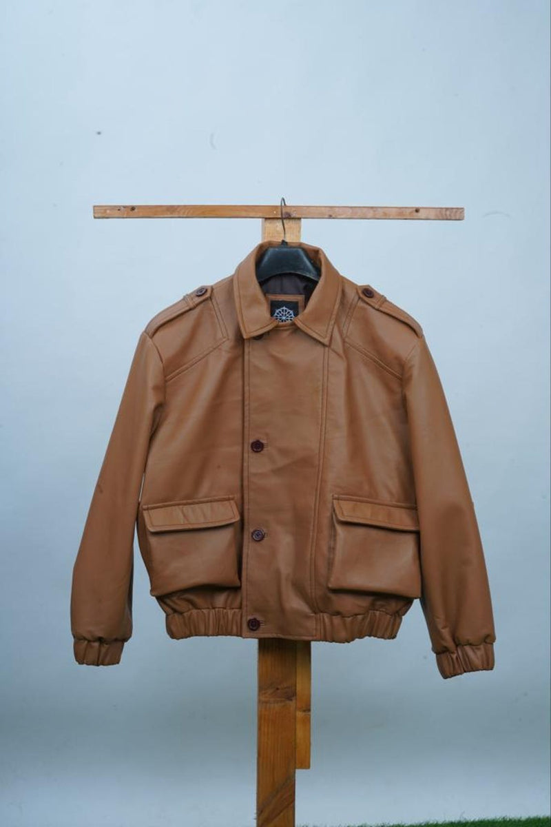 Major Motoko Inspired Brown Leather Jacket – Fanzilla Jackets